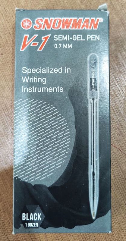 BALLPOINT SNOWMAN V1