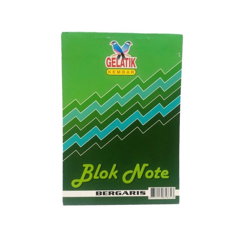 Buku Block Note Bergaris Kecil Gelatik