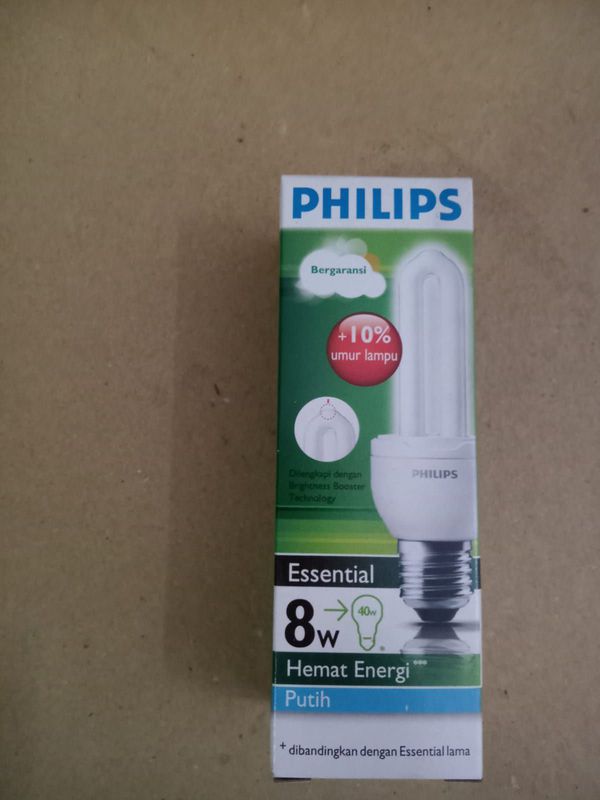 LAMPU SL 8W ESSENTIAL PHILIPS
