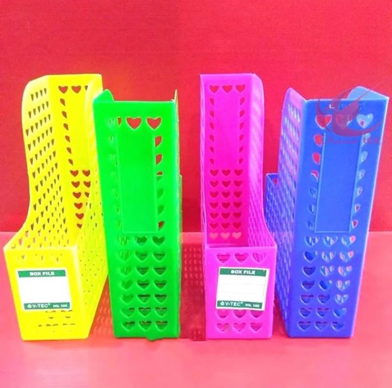 Box File Plastik Merk V- Tec ( Harga Per Pcs)