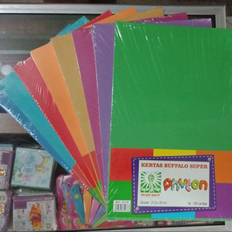 Kertas Buffalo BC Warna
