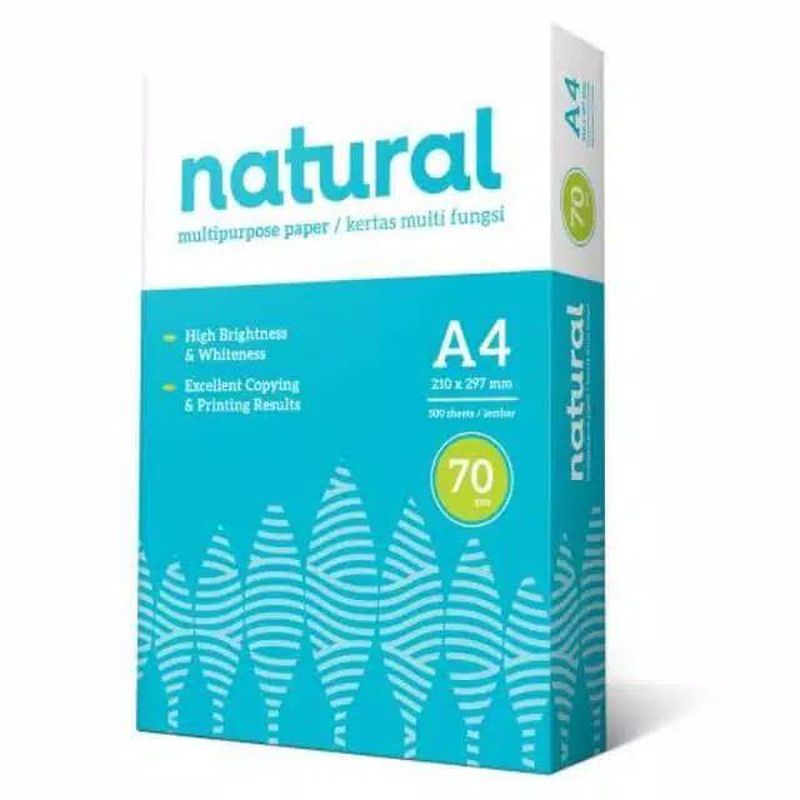 kertas natural, A4 70 g
