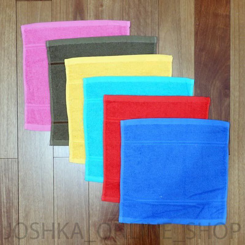 Handuk Lap kaca /Sapu Tangan warna