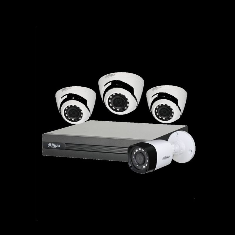 CCTV 4 Camera AHD 2mp