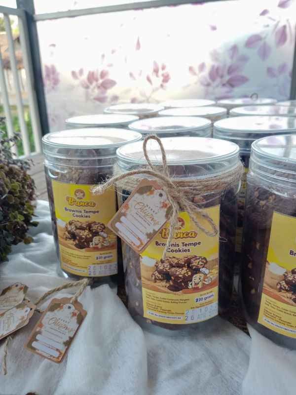 Brownis Tempe Cookies Tabung