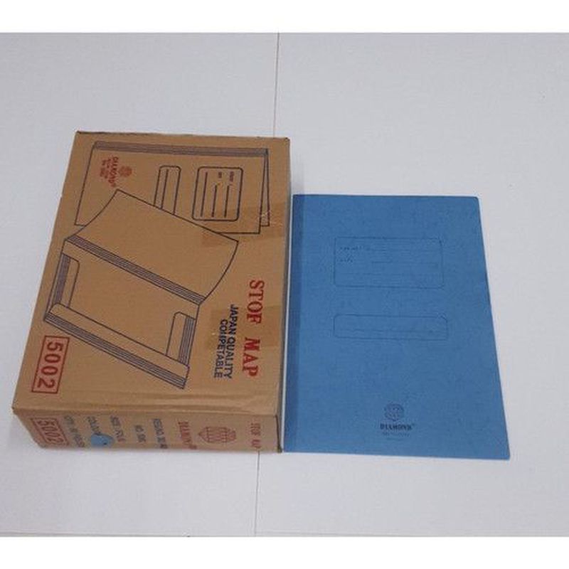 Stop map polos merk diamond / isi 50 per dos