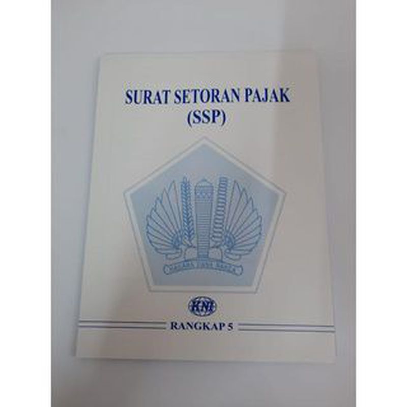 Buku Setoran Pajak (SSP) isi 25 Set Bahan NCR