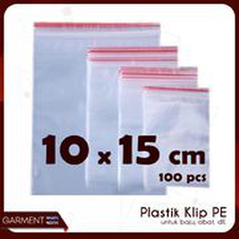 Kantong Plastik Zipper 8 7x13