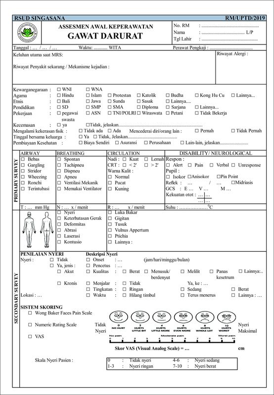 Pengkajian Keperawatan UGD RS SS