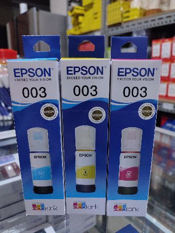 TINTA EPSON 003 ORI WARN C/M/Y