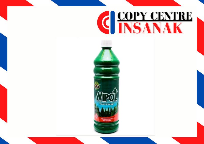 Wipol Botol & Refill - Botol 720ml