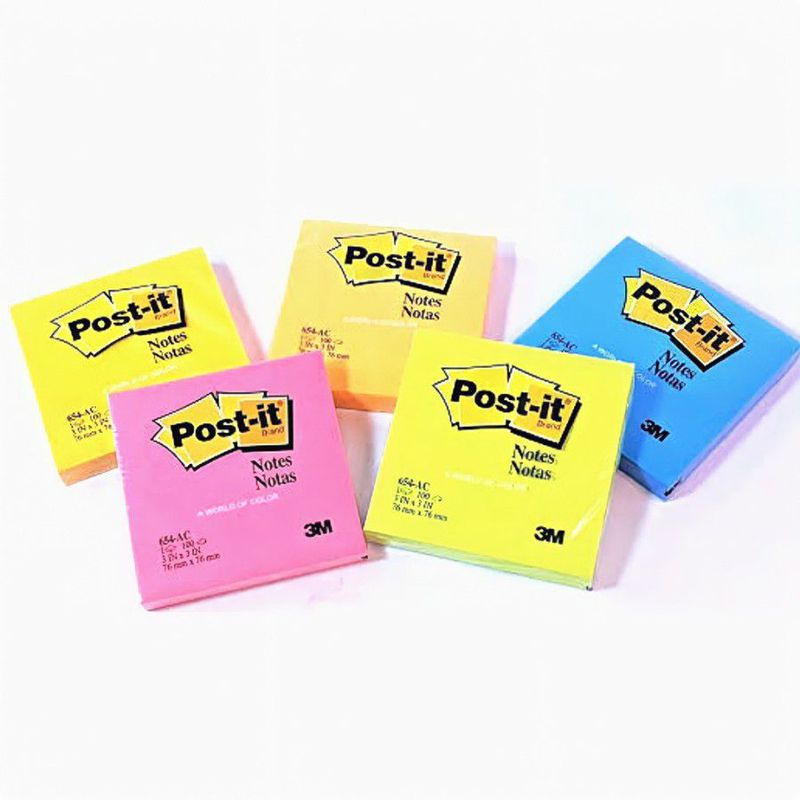Post It 3M 654 AC Colour - Kuning