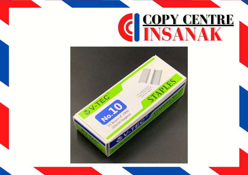 Isi Staples V-Tec No.10