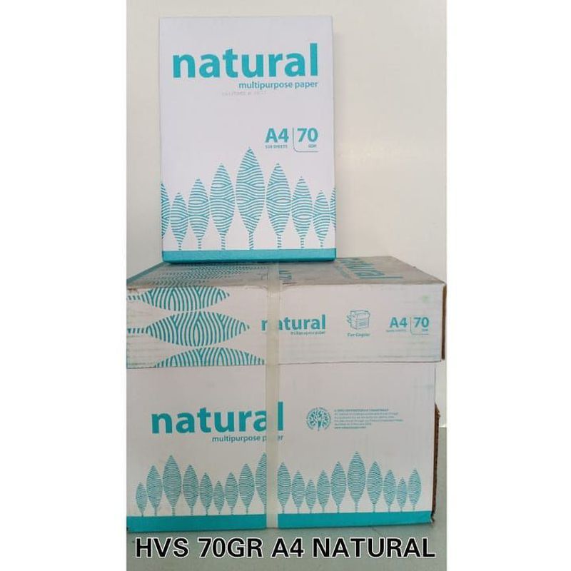 Natural Kertas HVS A4 70 Gram