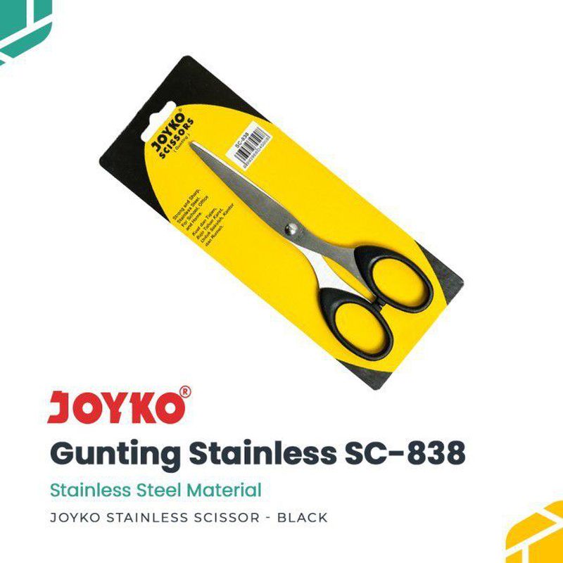 JOYKO GUNTING STAINLESS SCISSORS SC-838