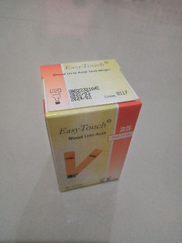 Strip Uric Acid / Strip Asam Urat Easytouch