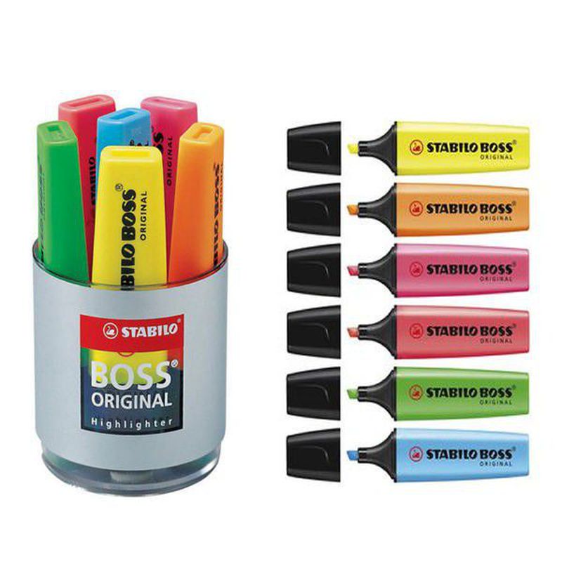 Highlighter Stabilo Boss - Kuning