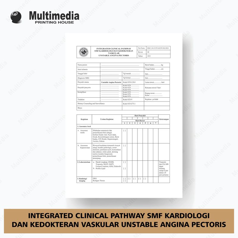 Blk RM 2.24.5/CP/Jantung/2021 Integrated clinical pathway SMF kardiologi dan kedokteran vaskuler