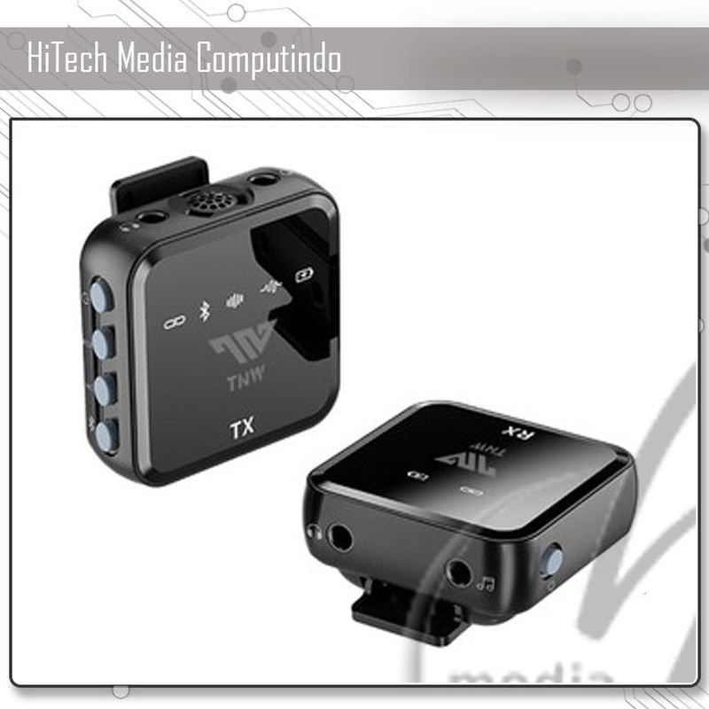 TNW WIRELESS LAVALIER MICROPHONE LAPEL MIC CAMERA CLIP ON- 1 TO 1