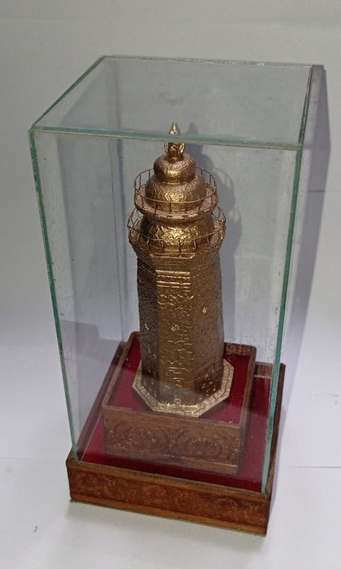 CINDERAMATA / SOUVENIR / PLAKAT MENARA BANTEN GOLD