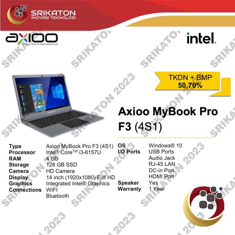 Axioo MyBook Pro F3 (4S1)
