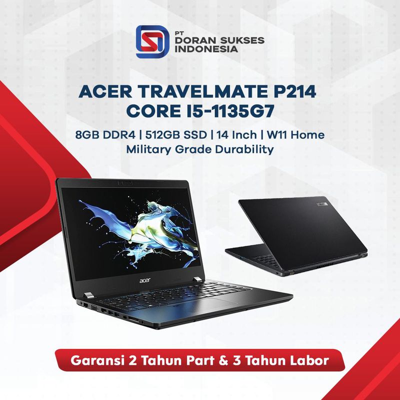 Laptop Acer Travelmate P214 Core-i5 (TMP214/0005) / 512 GB
