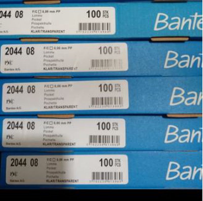 Sheet Protector Plastik - 100 sheet