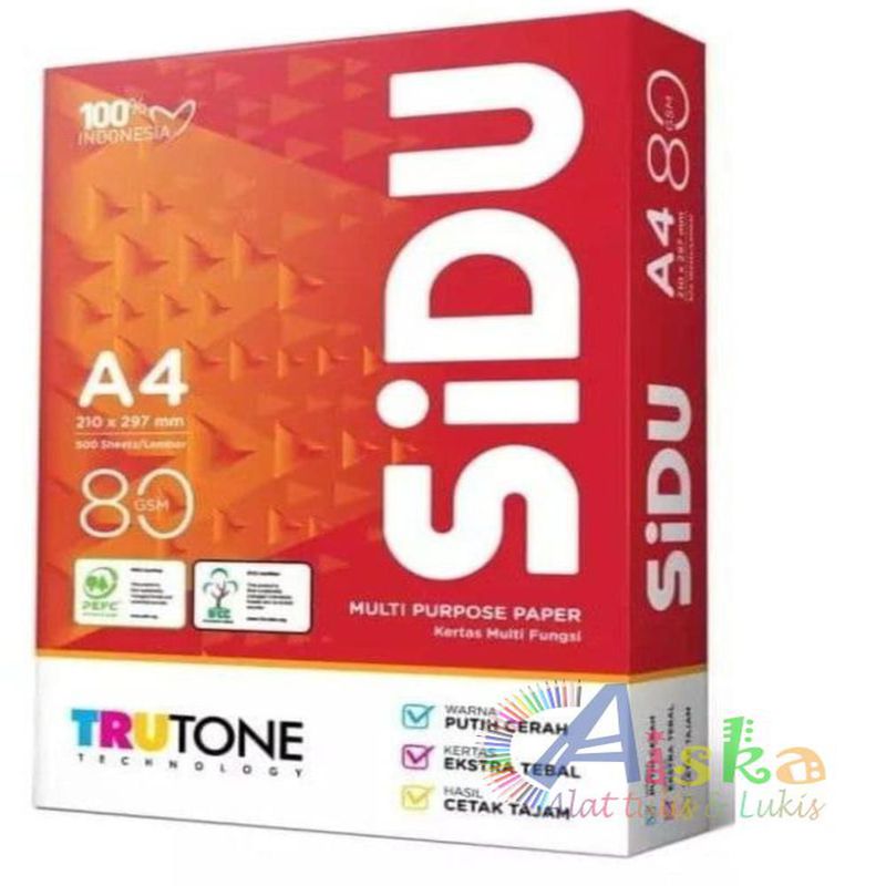 Kertas A4 Sidu 80 Gsm