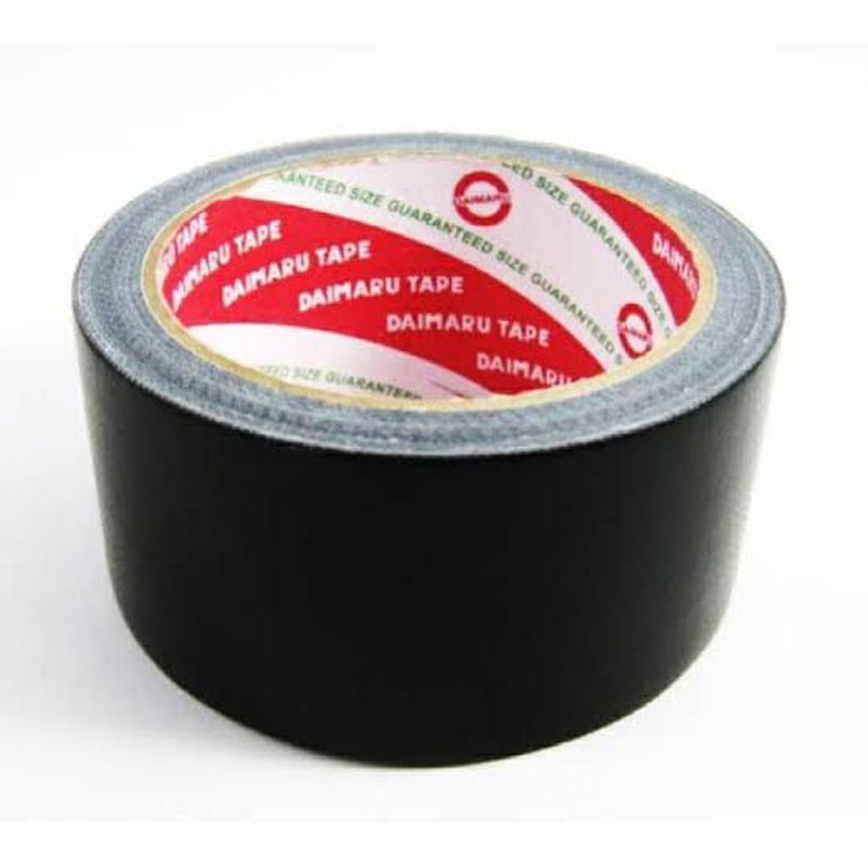 Isolasi besar kain hitam