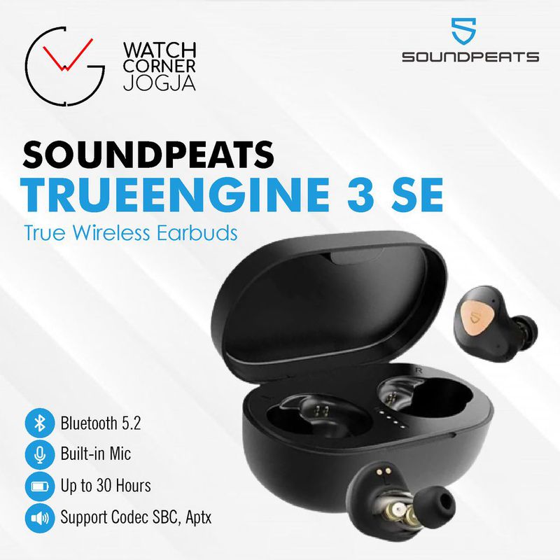 SoundPEATS Truengine 3SE True Engine 3 SE TWS Headset Bluetooth aptX
