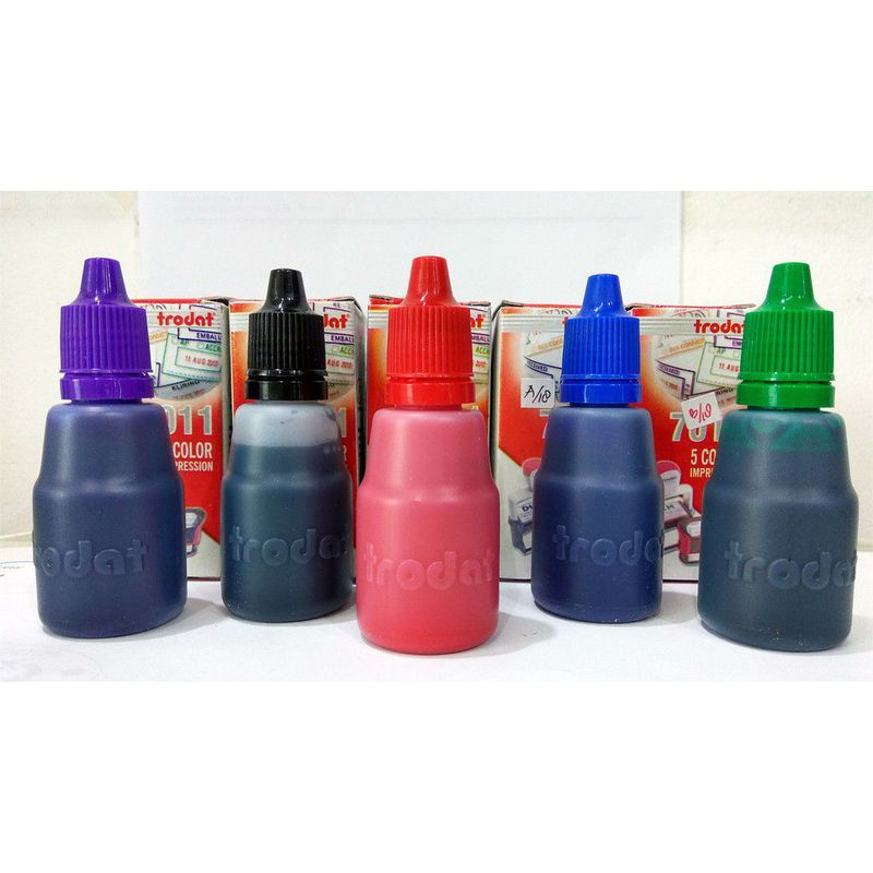 Tinta Stempel - Biru
