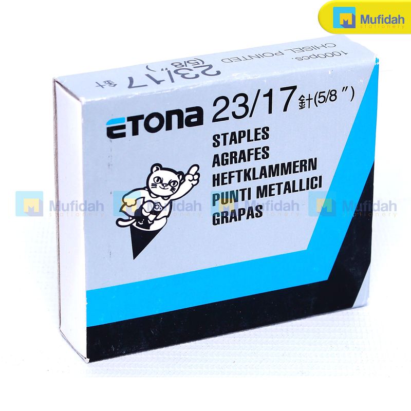 ETONA STAPLES 23/17 @10