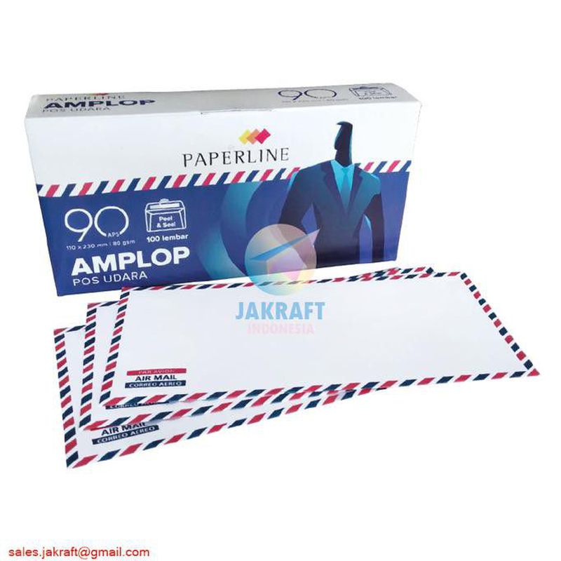 Amplop Putih 110 x 230 mm