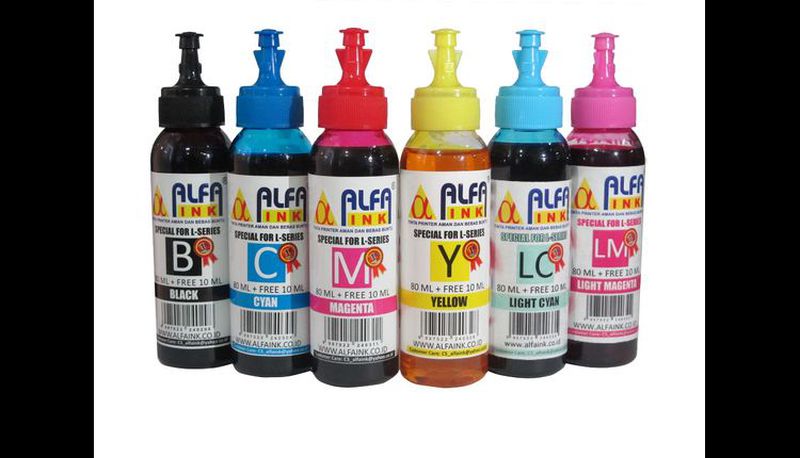 TINTA BLACK 250 ML ALFA INK