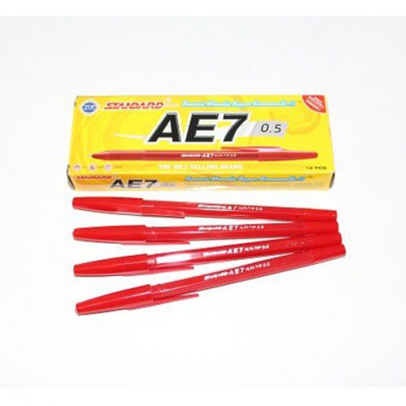 Ballpoint Warna Merah
