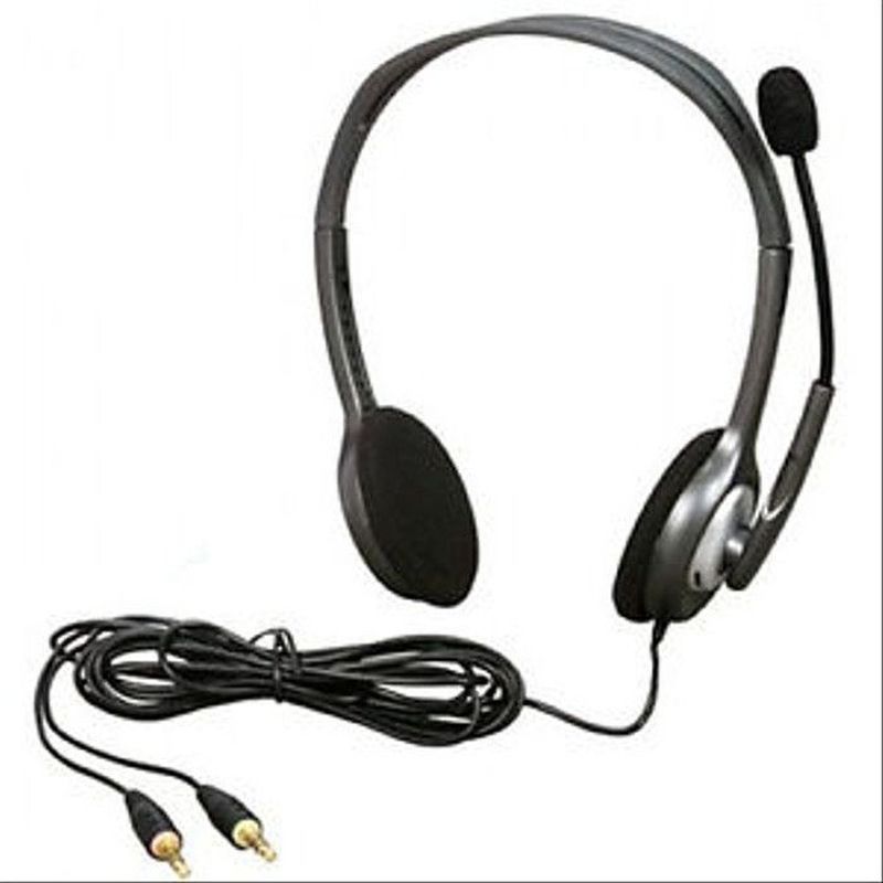 Headphone logitech plus microphone logitech