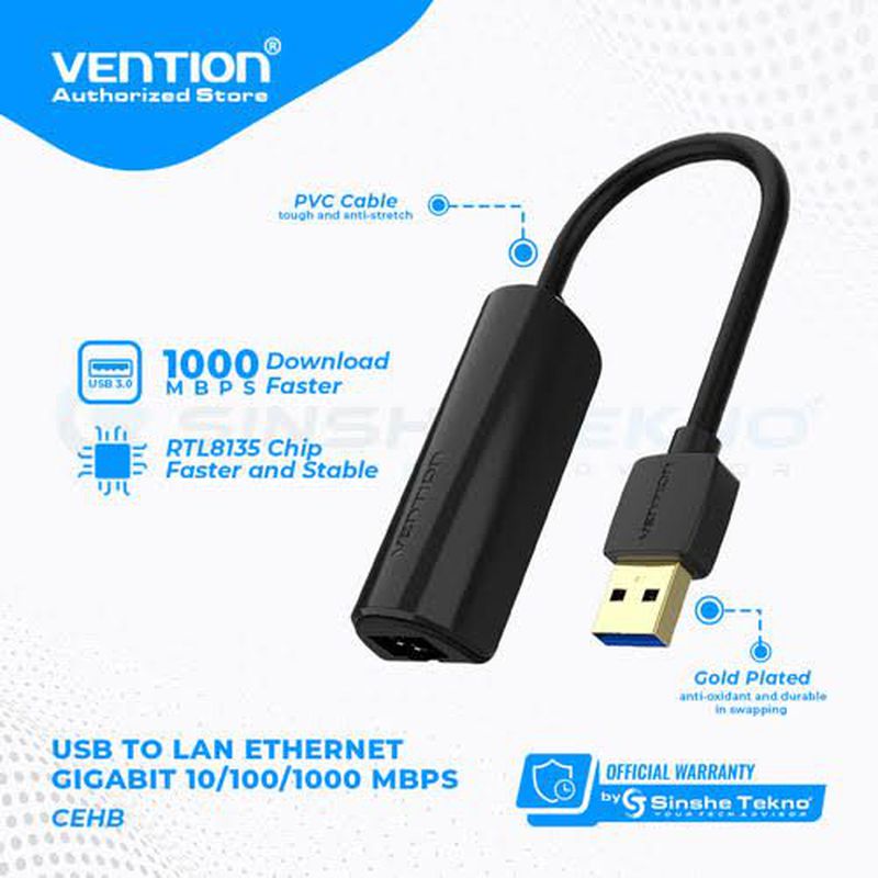 Vention USB to LAN