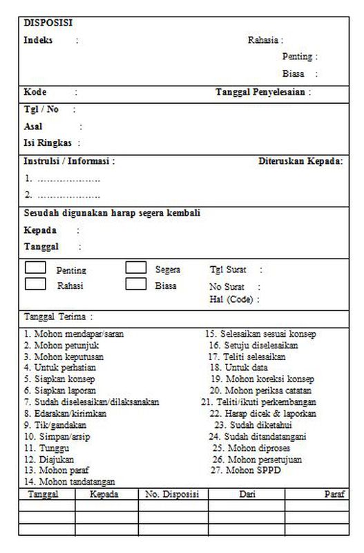 JASA CETAK BON PERMINTAAN BARANG