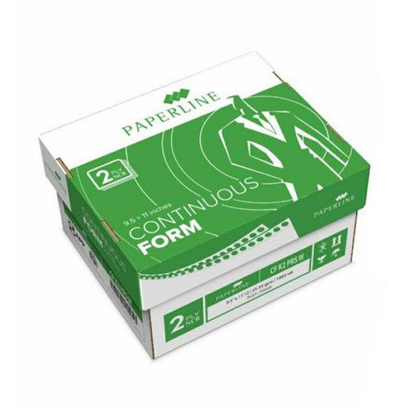 KERTAS CF PAPERLINE K2 PRS WARNA (9.5 X 11/2) 2 PLY