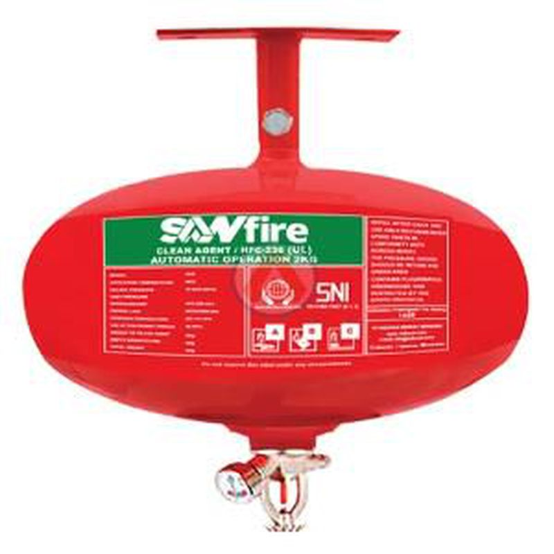 SAN FIRE Alat Pemadam Api Otomatis HFC-236 2 Kg SAN FIRE