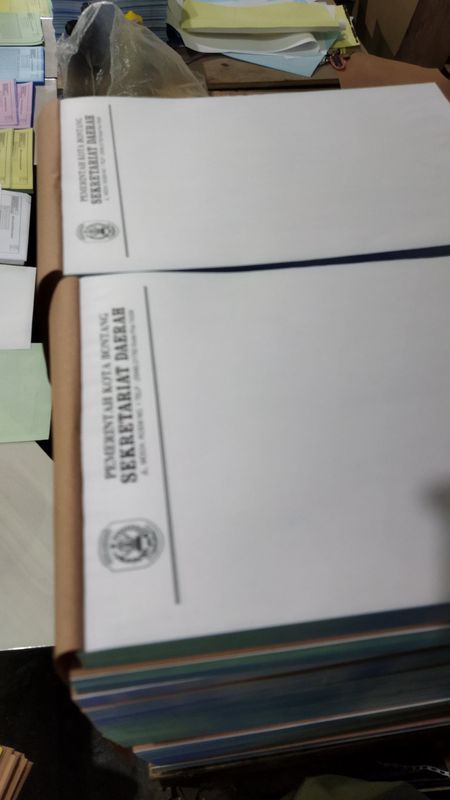 Blanko NCR Kop Dinas, Rkp.5, Uk. Folio