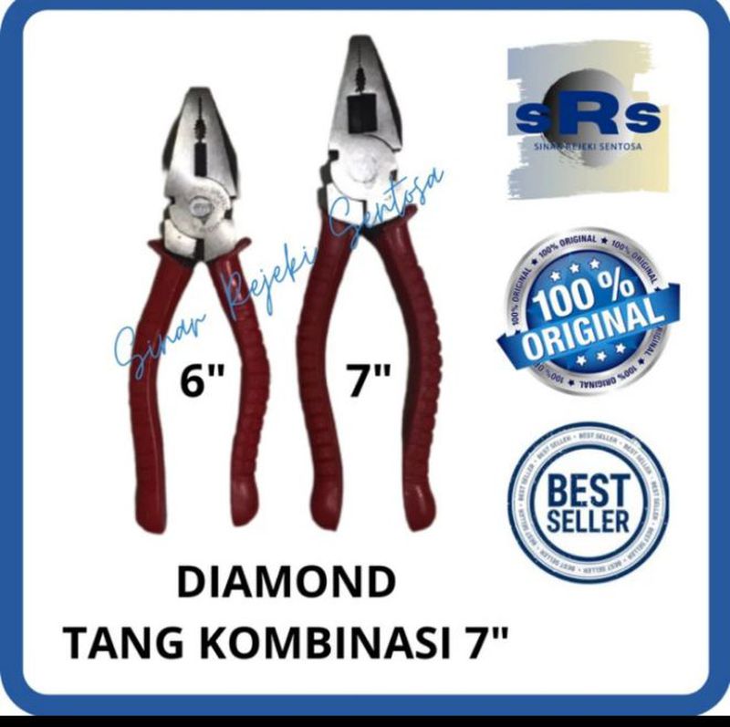 tang kombinasi diamond