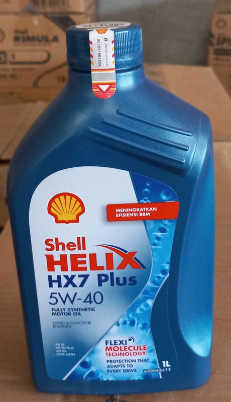 Shell Helix HX7 5W-40 Ltr