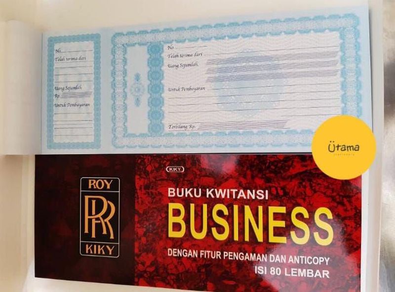 Buku Kwitansi Business Kiky 80 sheet (1pak isi 5)