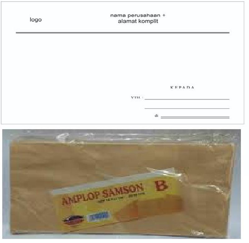 Amplop Samson B Logo OPD