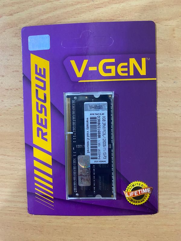 MEMORY SODIMM DDR 3 8GB Vgen