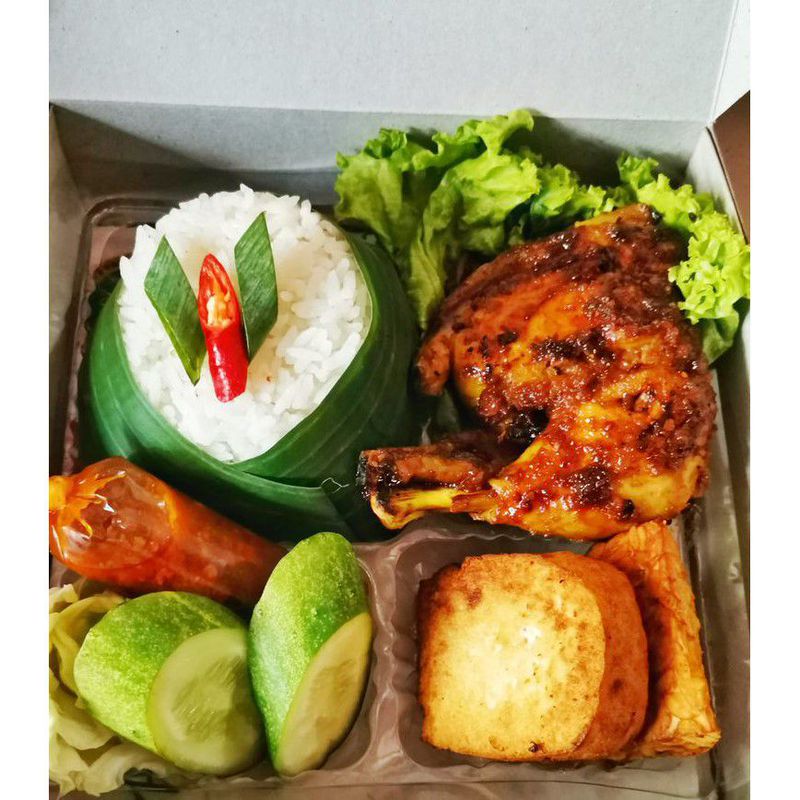 Paket D - Nasi Dus Ayam Komplit