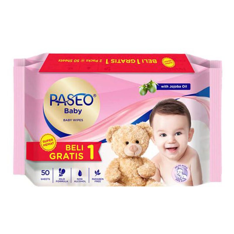TISSUE BASAH PASEO BABY WIPES