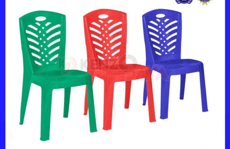 Kursi Napolly Plastik - Biru