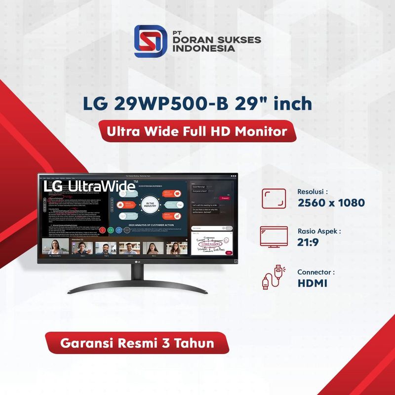 MONITOR LG 29WP500-B 29